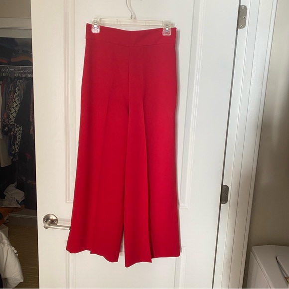 Zara | Pants & Jumpsuits | Zara Red Pants | Poshmark